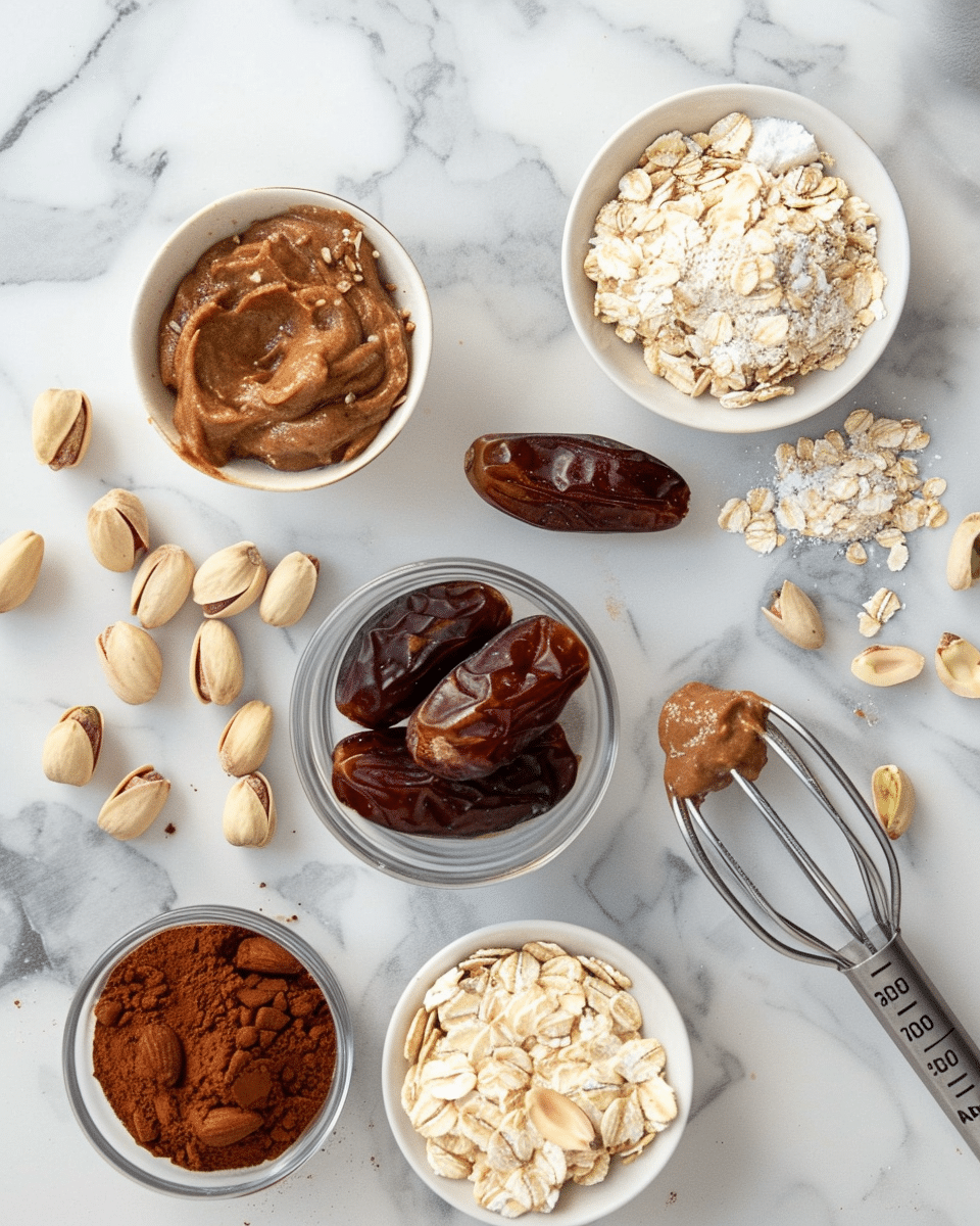 Vegan Pistachio Protein Bars – Clean, No-Bake Snack Power